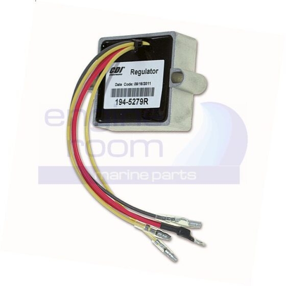 Mercury (6 Cyl) Voltage Regulator 88825A7 (194-8825K1) - Engine Room ...